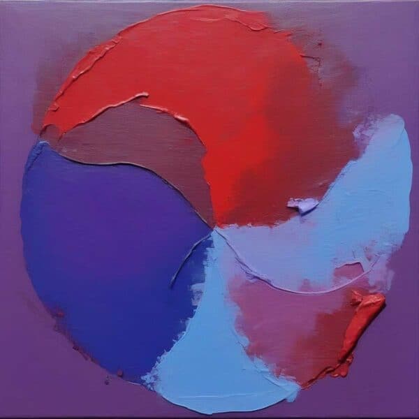 lll Blau und Rot mischen | | kreative-kunsttechniken.de