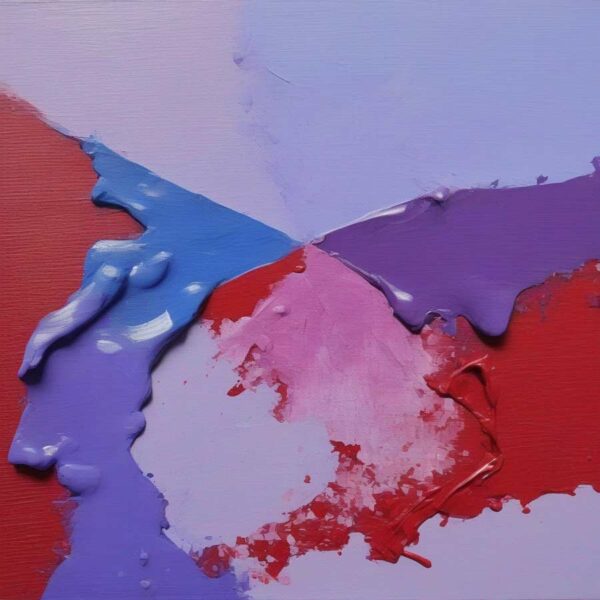 lll Blau und Rot mischen | | kreative-kunsttechniken.de